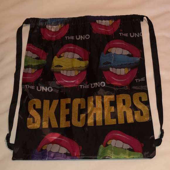 Skechers | Bags | New Skechers Uno Drawstring Bag | Poshmark